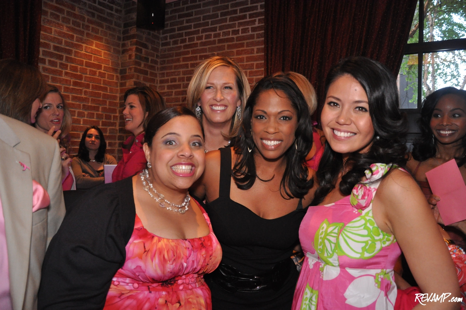 D.C. Newsbabes, AMB Nancy G. Brinker & Michelle Fenty Bash Breast ...